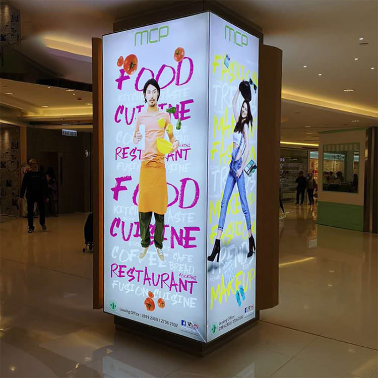 Aluminum Extruded Light Box Sign Illuminated Advertising – TP Sign